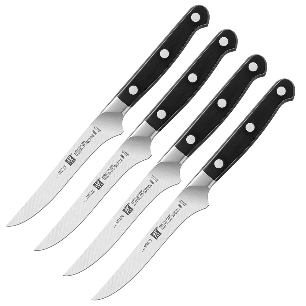Zwilling J.A. Henckels Pro 4-Piece Steak Knife Set – Kickass Grills