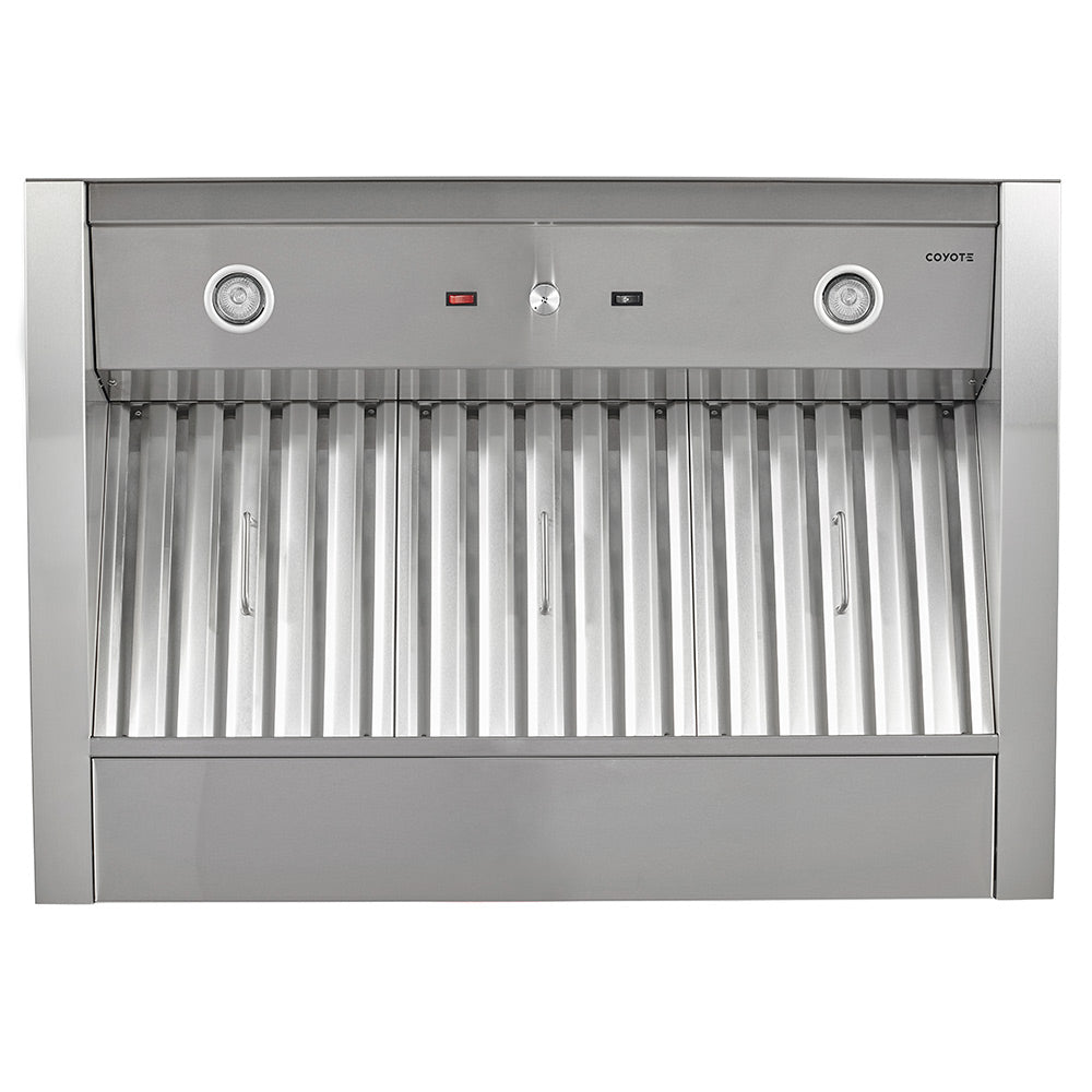 Coyote Stainless Steel Vent Hood Insert with Blower (C1LINER) – Kickass ...